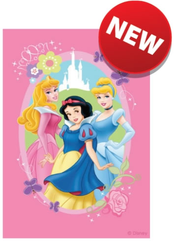 Princess Kingdom Mats & Rugs for the Kids Bedroom or play area.