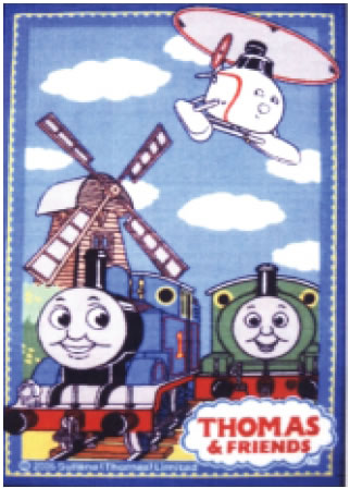Thomas & Friends Mats & Rugs for the Kids Bedroom or play area.
