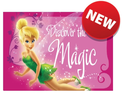 Tinkerbell Mat and Rugs for the Kids Bedroom or play area.